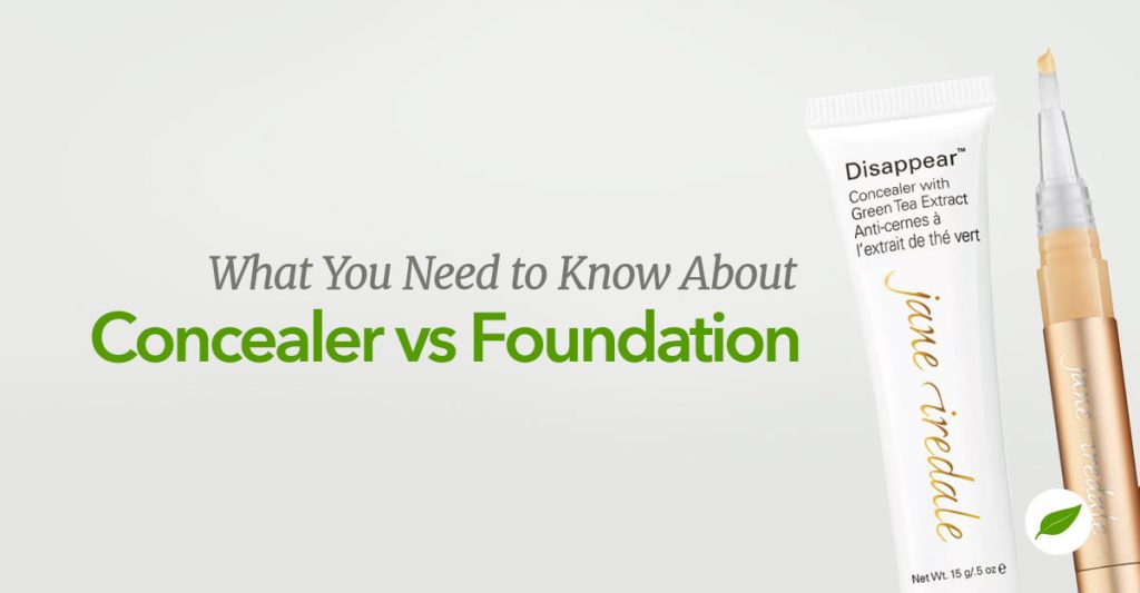 Concealer vs Foundation: What You Need to Know