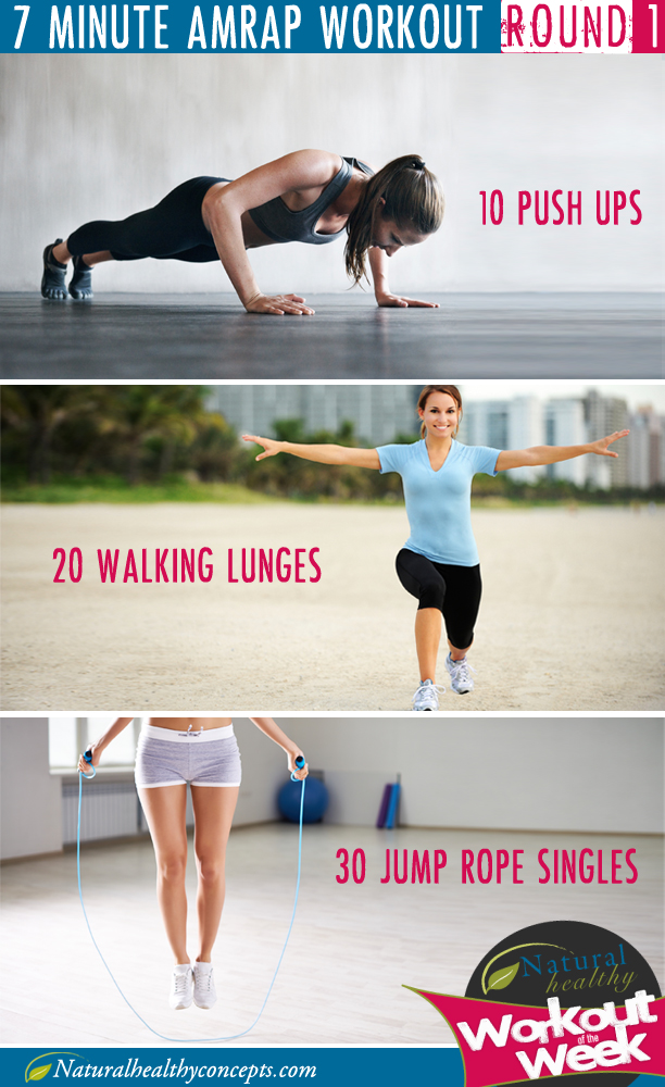 Workout Wednesday: The 7-Minute AMRAP Workout