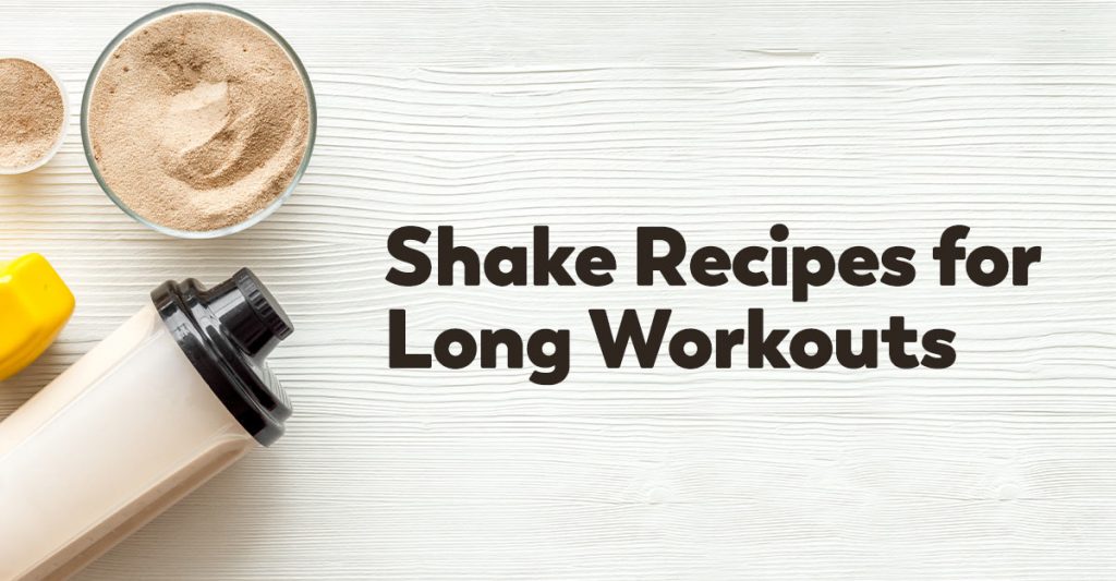 Exercise Shake Recipes for Long Workouts - Healthy Concepts with a ...